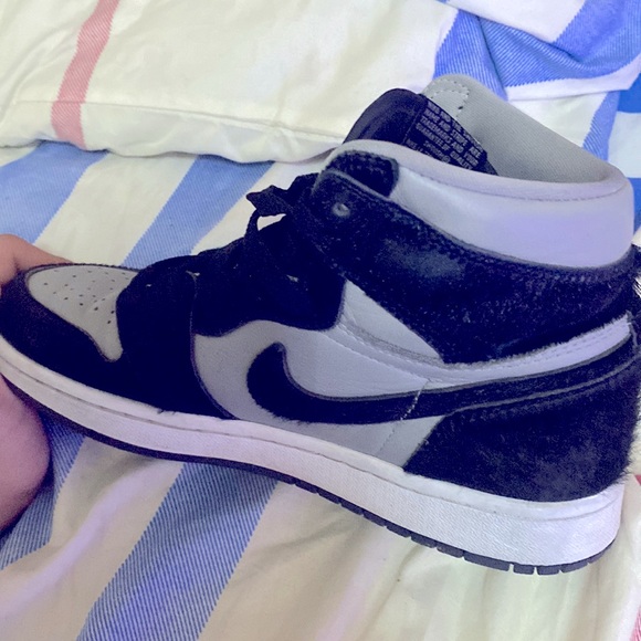 Nike | Shoes | Im Selling Jordan S Black And Grey With Fur Size 75 ...